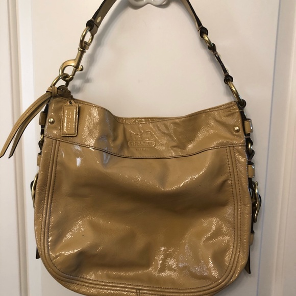 Coach | Bags | Coach Tan Shoulder Bag | Poshmark